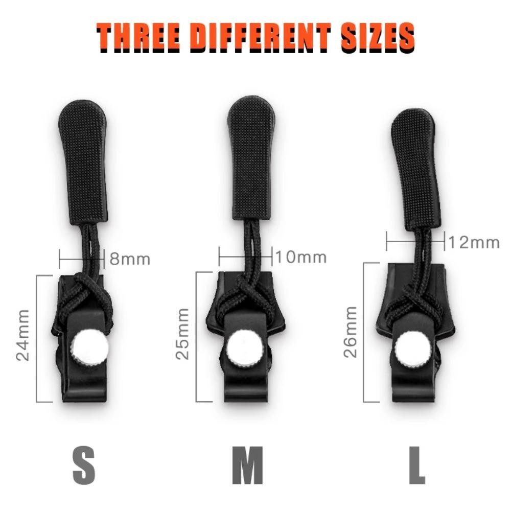 Zipper Puller, Removable 3 Different Sizes Zipper Repair Kit, Instant ...