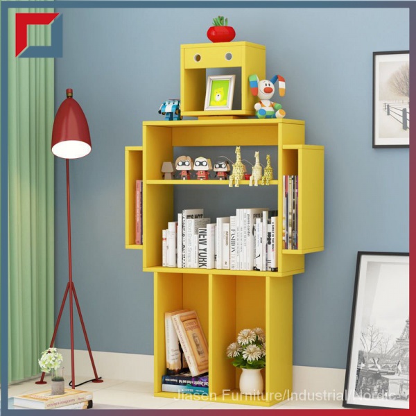 Creative Robot Bookshelf Bookcase Bookcase Living Room Bedroom Storage ...