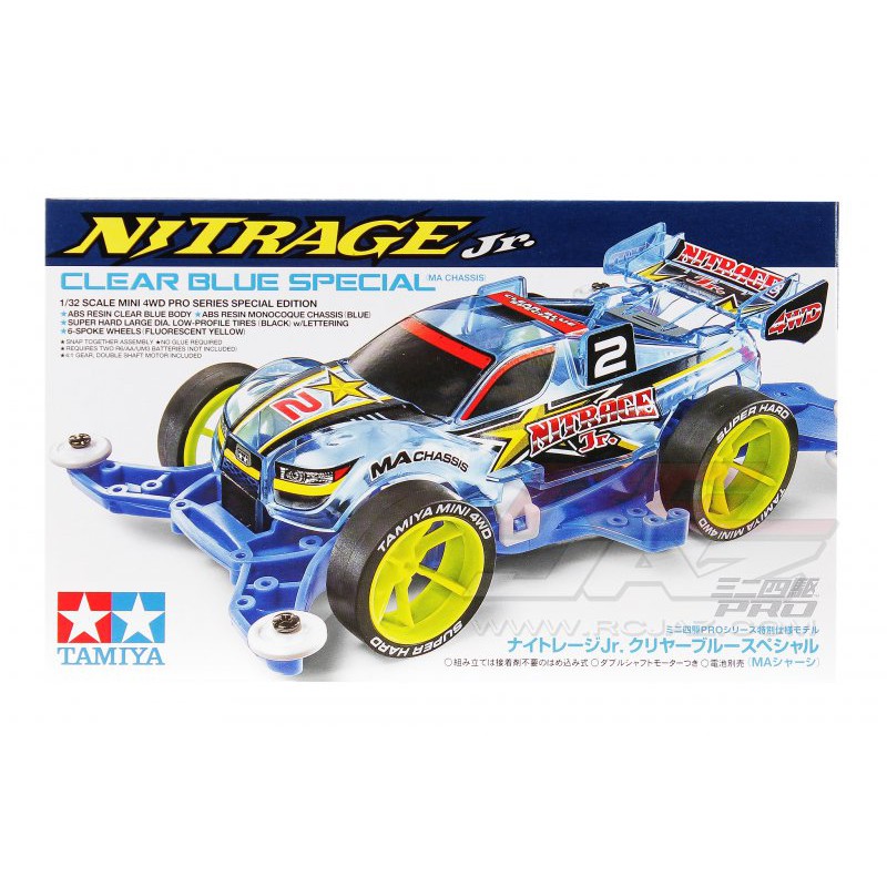Tamiya Nitrage Jr Clear Blue Special Ma Chassis | Shopee Singapore
