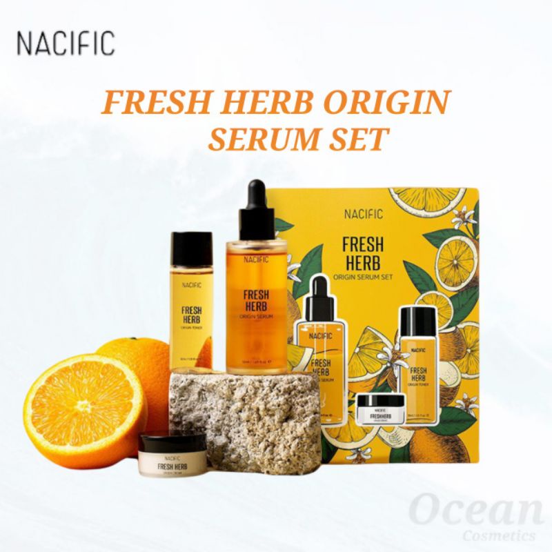 Nacific Fresh Herb Origin Serum Set | Shopee Singapore