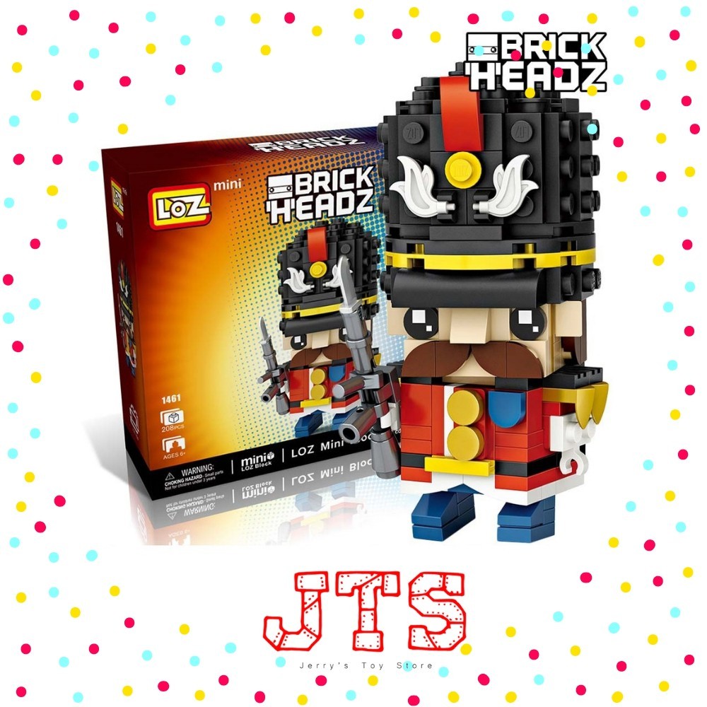 JTS LOZ Soldier 1461 Bricks Headz Mini Blocks Toy | Shopee Singapore