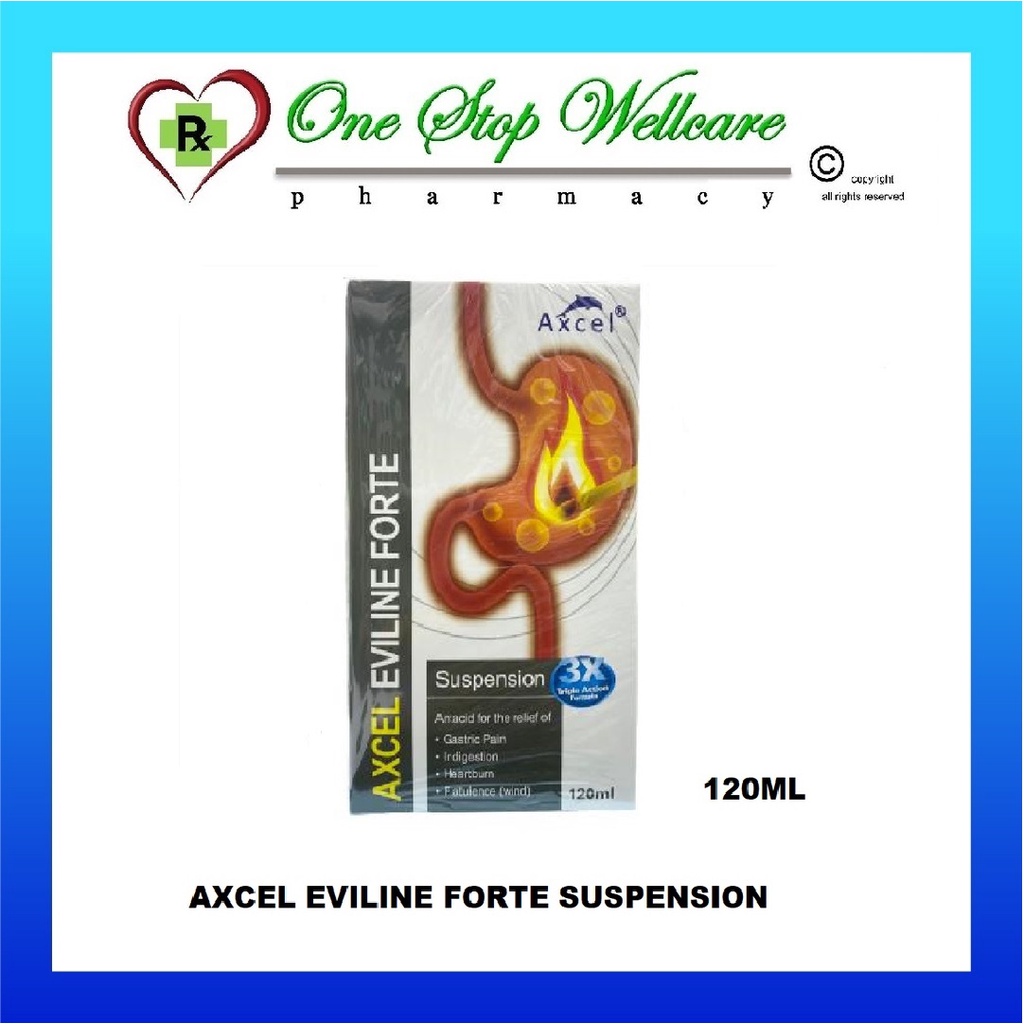 AXCEL EVILINE FORTE SUSPENSION 120ML (EXP:11/2026) | Shopee Singapore