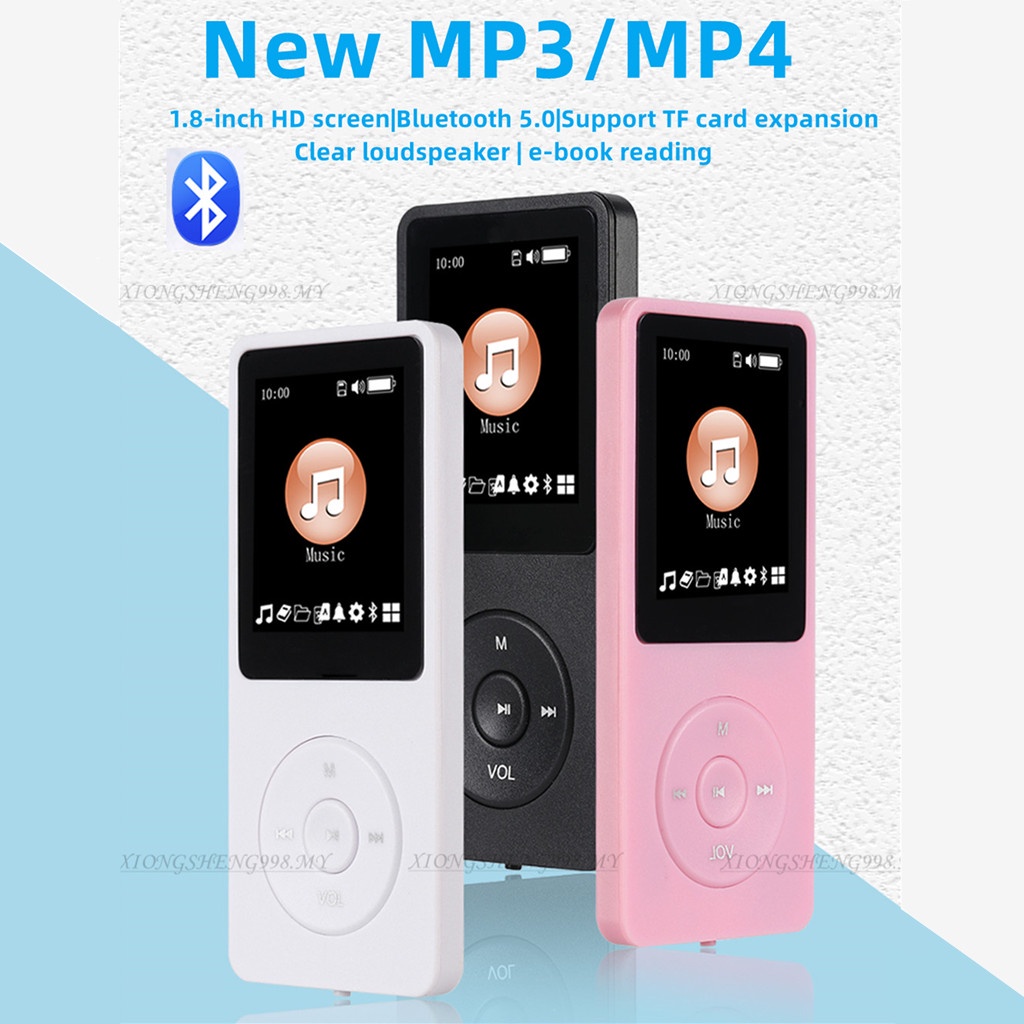 The New MP3/MP4 player supports up to 128GB card MP3 music player with ...