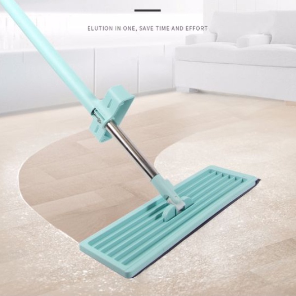 Self-twisting Hand-free Microfiber Mop Dry/wet Mop Easy To Clean Hair ...