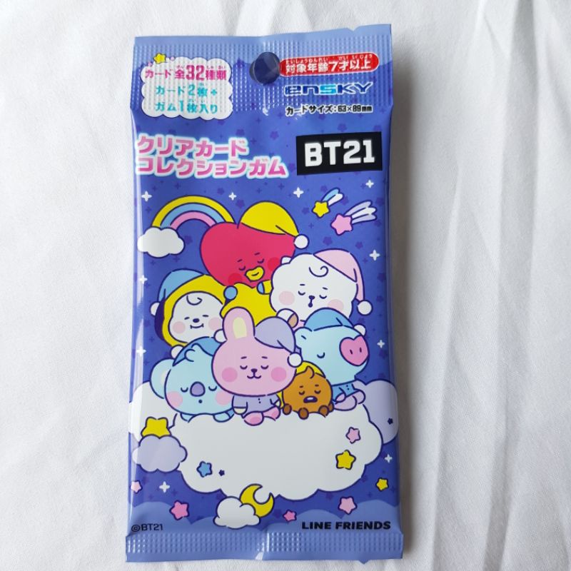 Line Friends BT21 Card Trading BT21 bts | Shopee Singapore