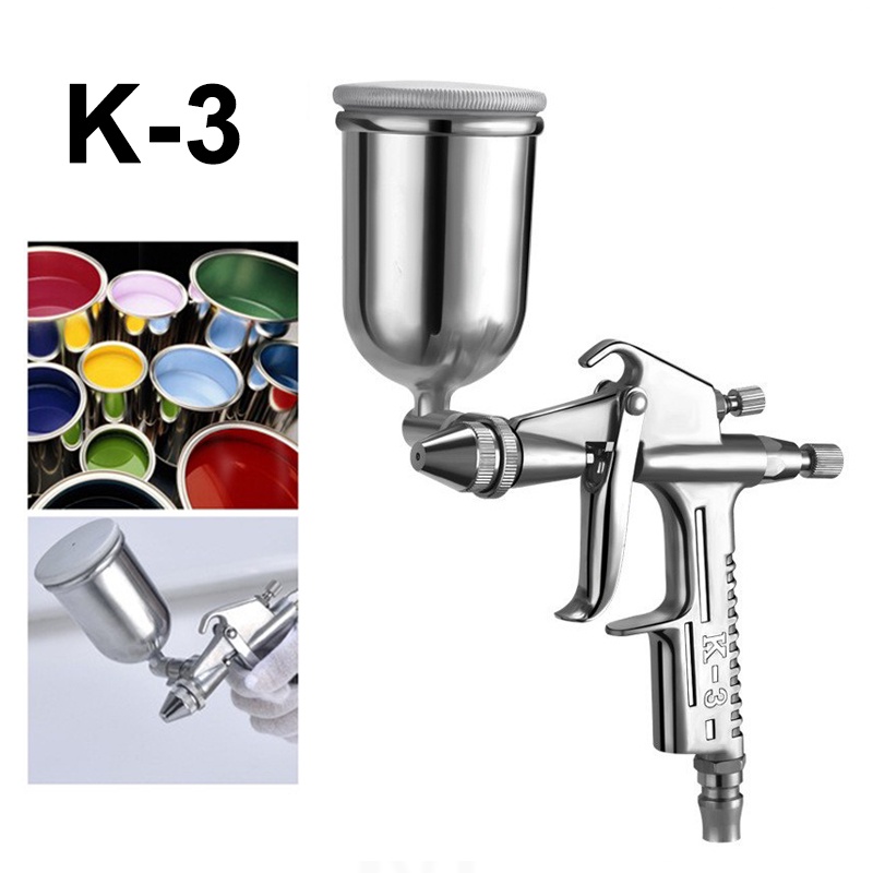 K-3 Mini Paint Air Spray Gun 0.5mm Atomizing Nozzle Air Sprayer ...