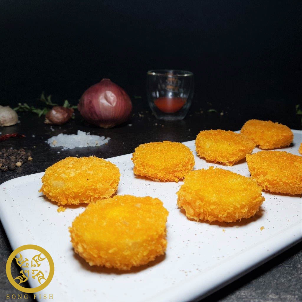 [Song Fish] Breaded Surimi Scallop Cake, Frozen | Shopee Singapore
