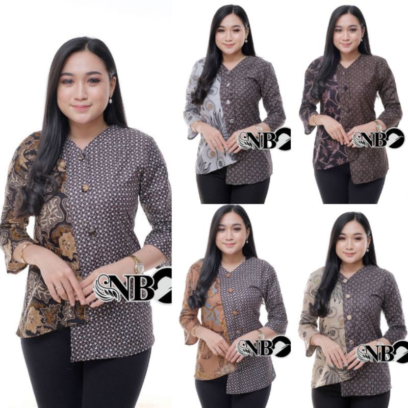 KEMEJA Women's batik Clothes/modern Women's batik Tops/Latest Women's ...