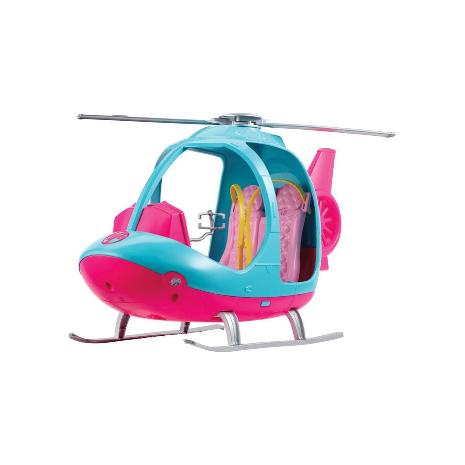Barbie Helicopter vehicle travel flying Mattel (cooler than car van bus ...