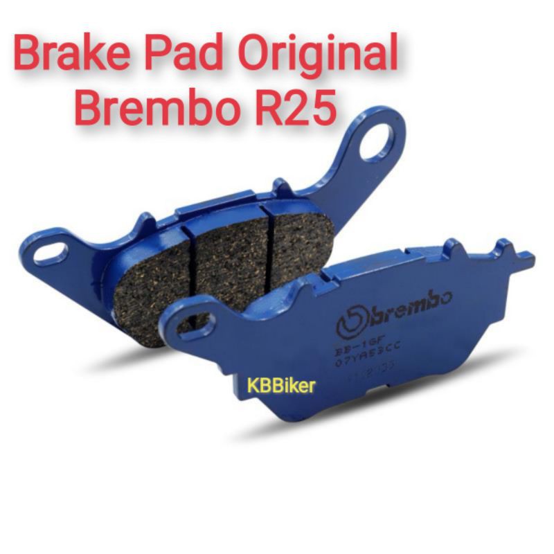 Brembo Brake Pad Yamaha R25 R3 Mt3 Mt25 Nmax Front / Rear R25 Nmax ...
