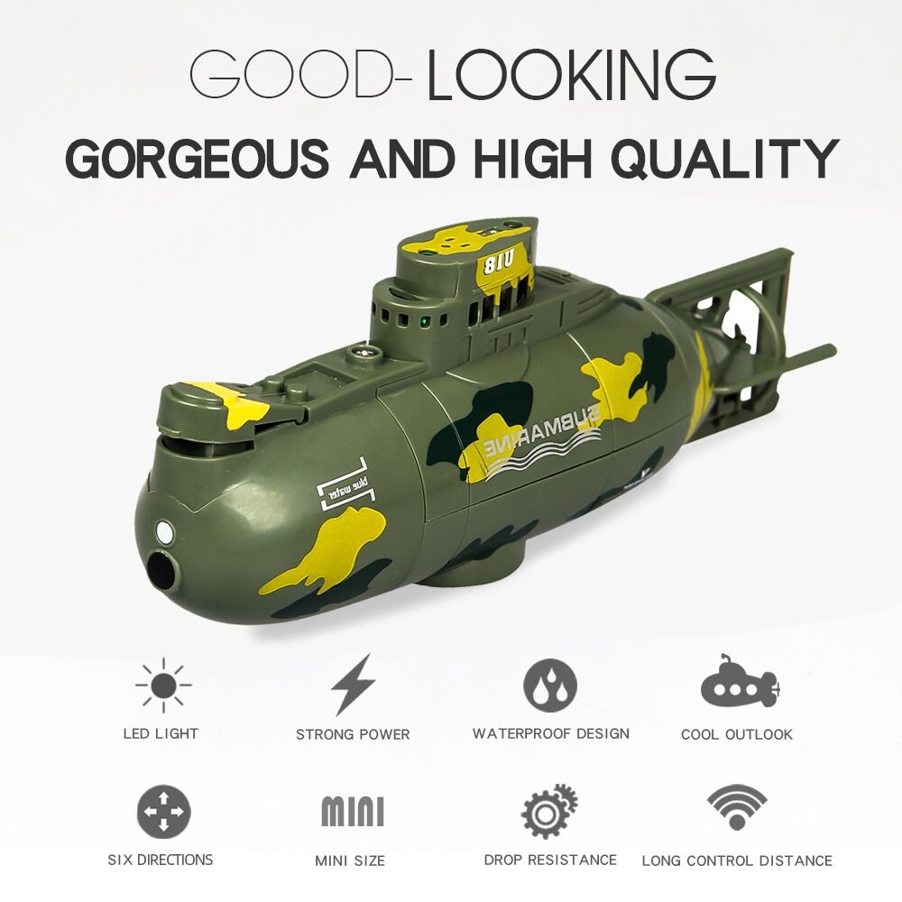 Remote Control Mini Submarine Submersible | Shopee Singapore