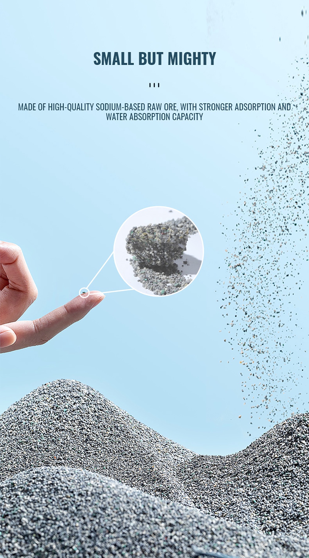 YEE Hamster Sand, Urine Sand For Pets, Odour Removal, Cooling Sand ...