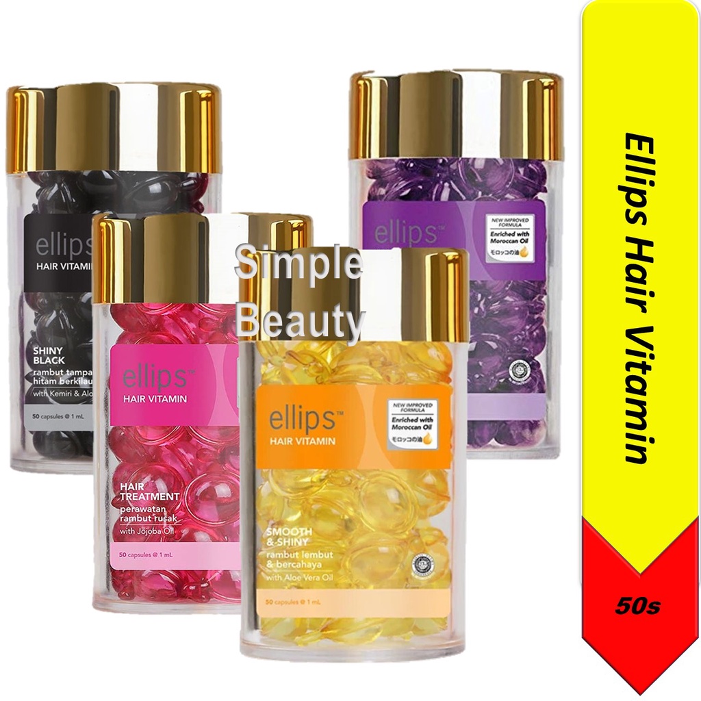 Ellips Hair Vitamin Oil Capsule, 50s | Shopee Singapore