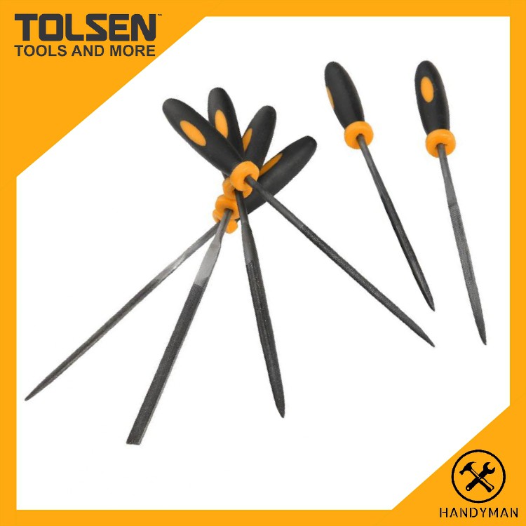 Tolsen 6pcs Needle File Set 32046 | Shopee Singapore