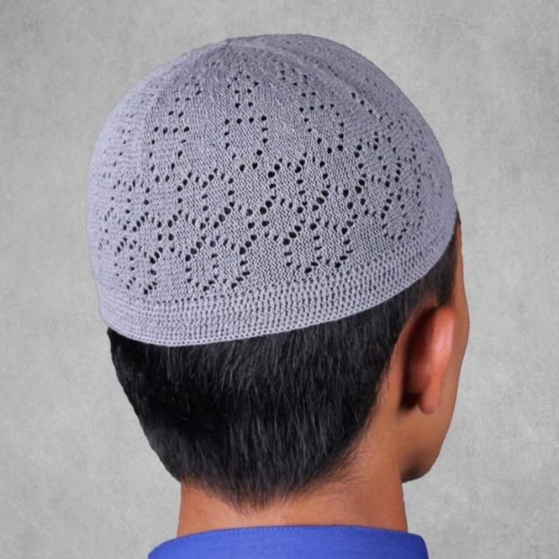 Kopiah TURKEY Kait Cap Free Size MUSLIM UMRAH Hajj Worship Clothing ...