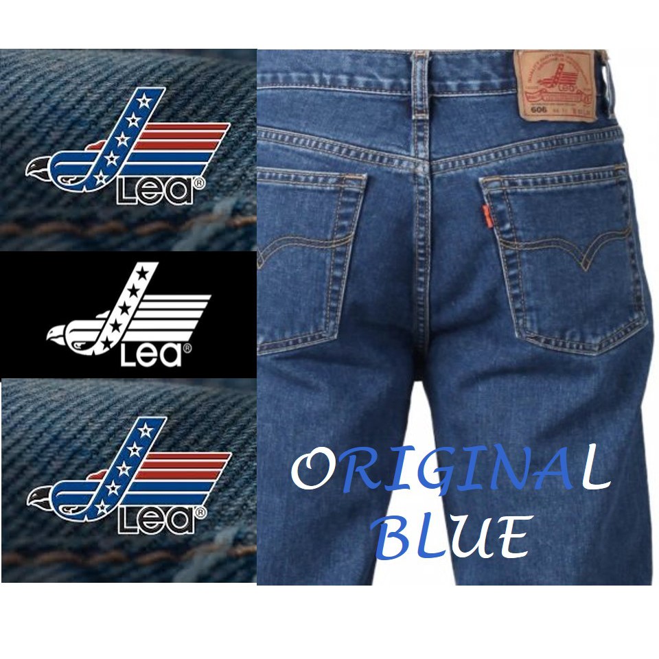 Jeans LEA Authentic Denim - Men/Ladies Straight Cut (Export Quality ...