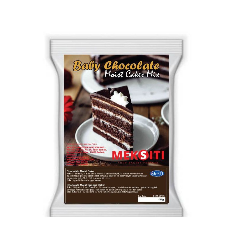 Baby Chocolate Moist Cake Mix-125g | Shopee Singapore