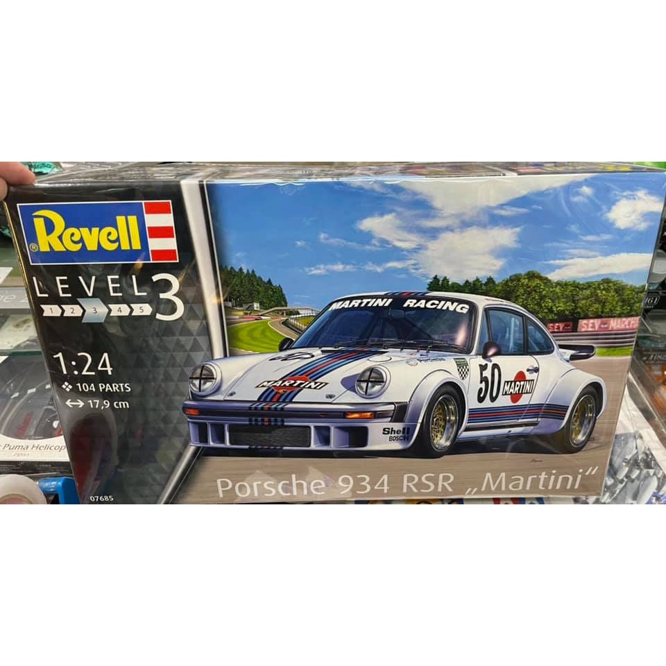 1/24 Porsche 934 RSR Martini Assembly Model Revell 07685 | Shopee Singapore
