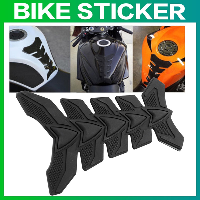 Universal Motorcycle Oil Tank Stickers Car-styling 3D Carbon Fiber ...