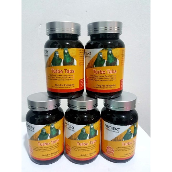 Turbo Tabs Supplement for Pigeon Repack avail in 10s , 20s | Shopee ...