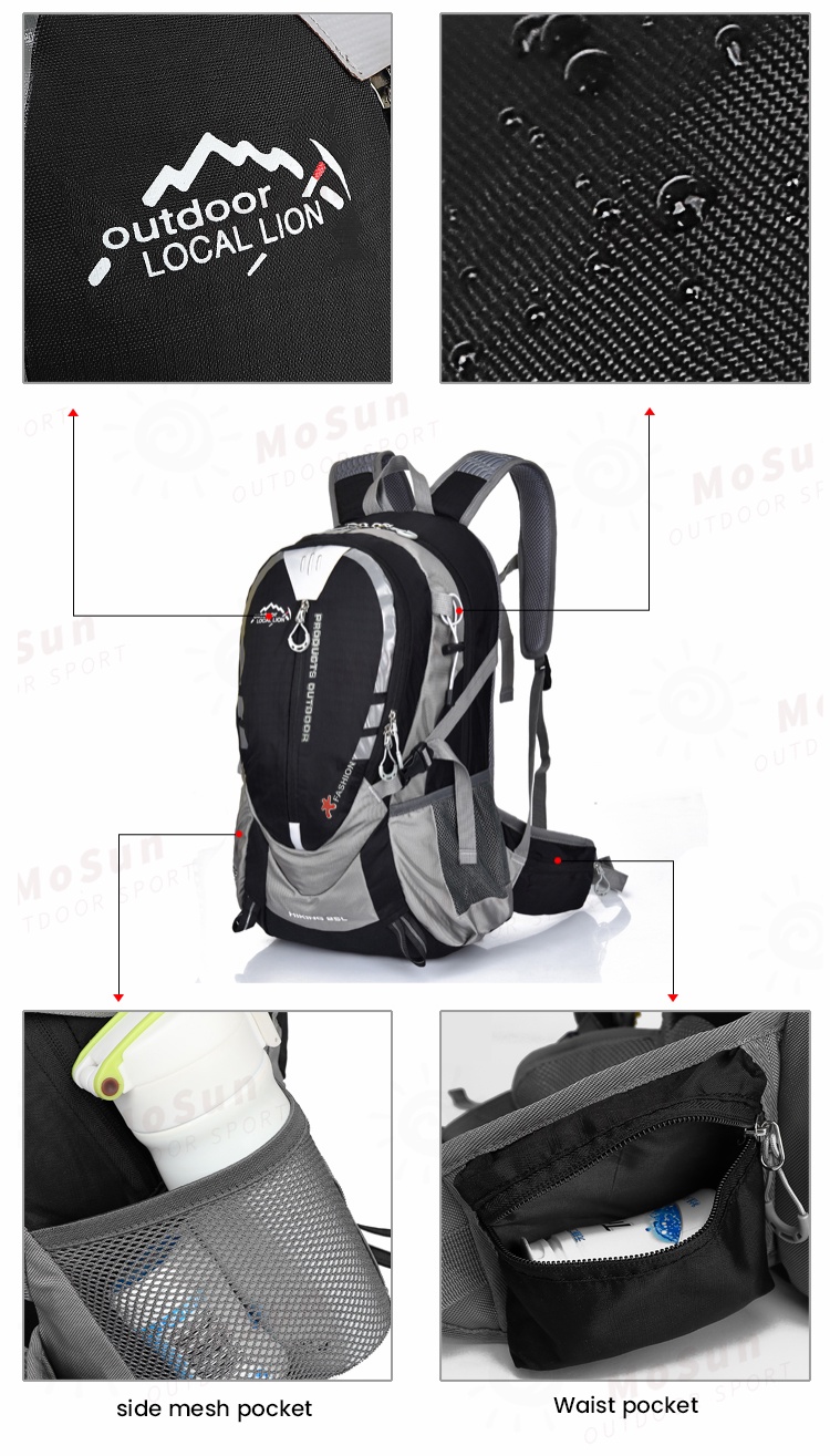 INOXTO 25L backpack travel casual bag Hiking, Camping, Rock Climbing ...