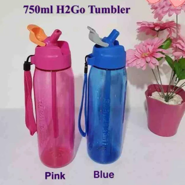 Tupperware H2GO bottle with straw 750ml (1pc) | Shopee Singapore