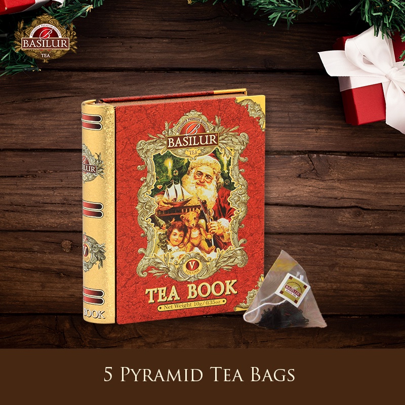 Basilur Miniature Tea Book Volume V [Marzipan Ceylon Black Tea] (5 ...