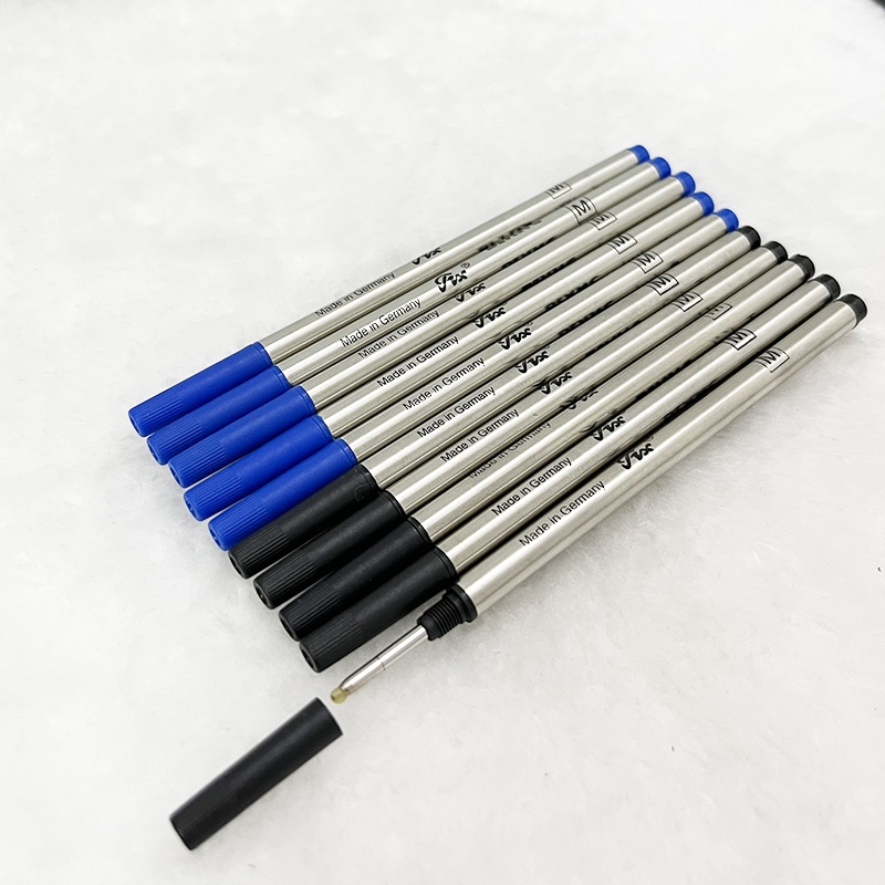 10pcs MB Signature Pen Refill Black Blue 0.7mm | Shopee Singapore