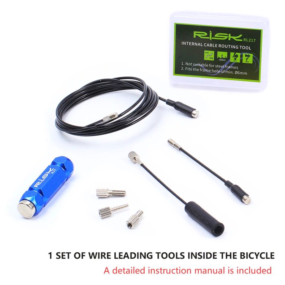 RISK INTERNAL CABLE ROUTING KIT Bicycle Frame Shift Hydraulic Wire ...