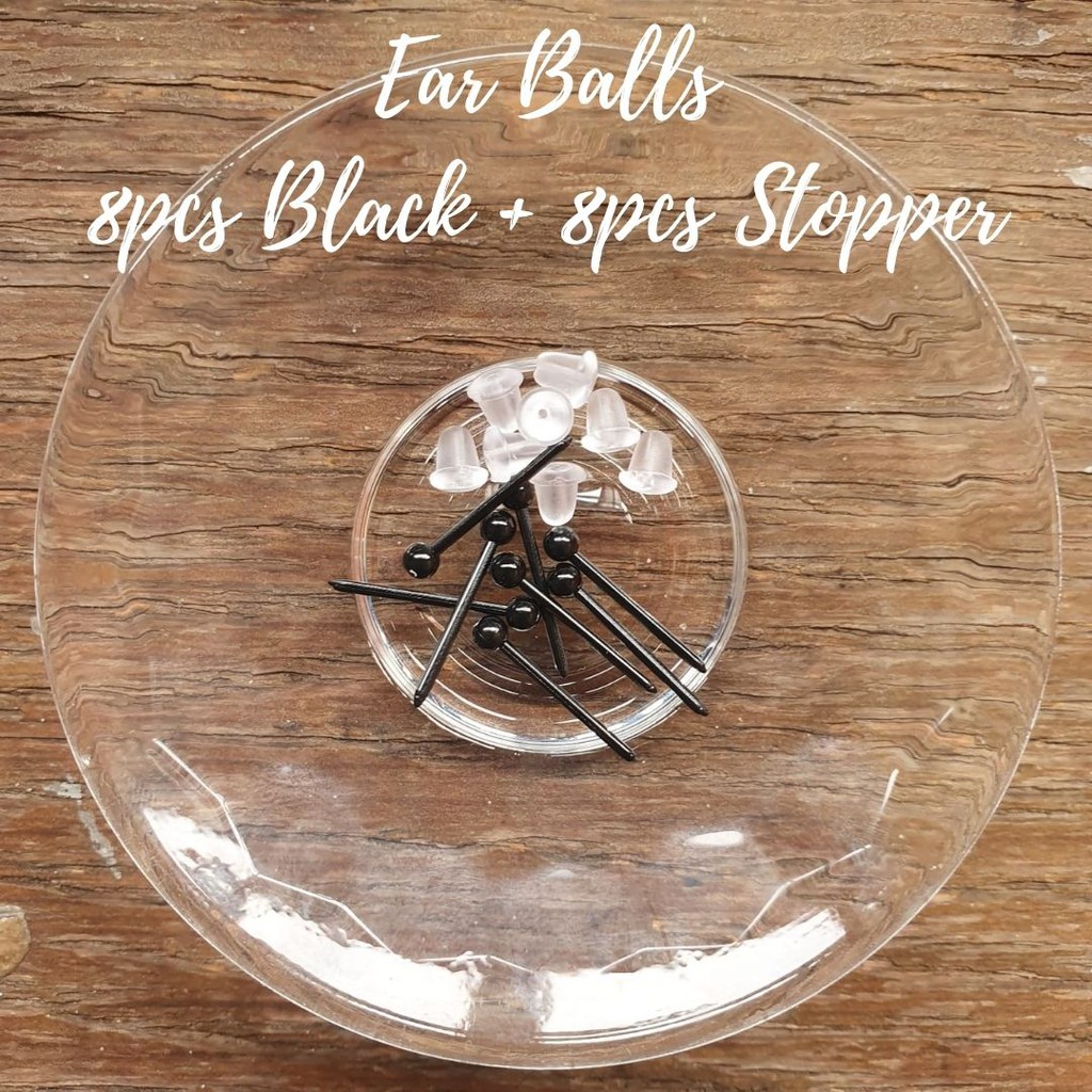 [SG Stocks] Plastic Ear Sticks, Ear Hoops, Anti Allergy Ear Stick ...