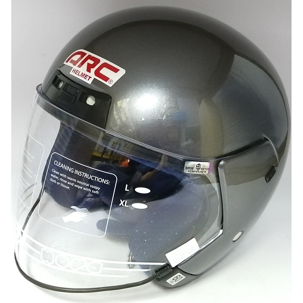 ARC DISCOVERY HELMET (GREY | Shopee Singapore