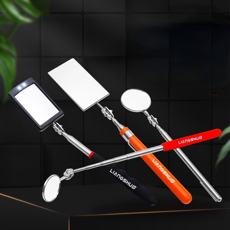 [Wear-Resistant] Telescopic Inspection Mirror Car Undercarriage ...