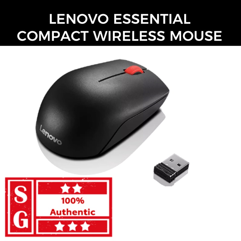Lenovo Essential Compact Wireless Mouse USB Wireless Mouse Lenovo Mouse ...