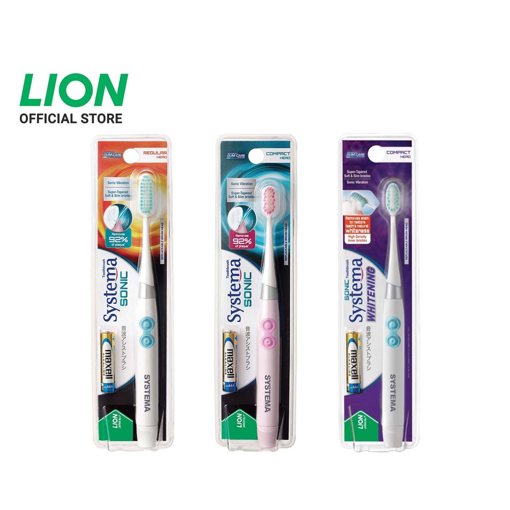 Systema Sonic Powered Toothbrush | Shopee Singapore