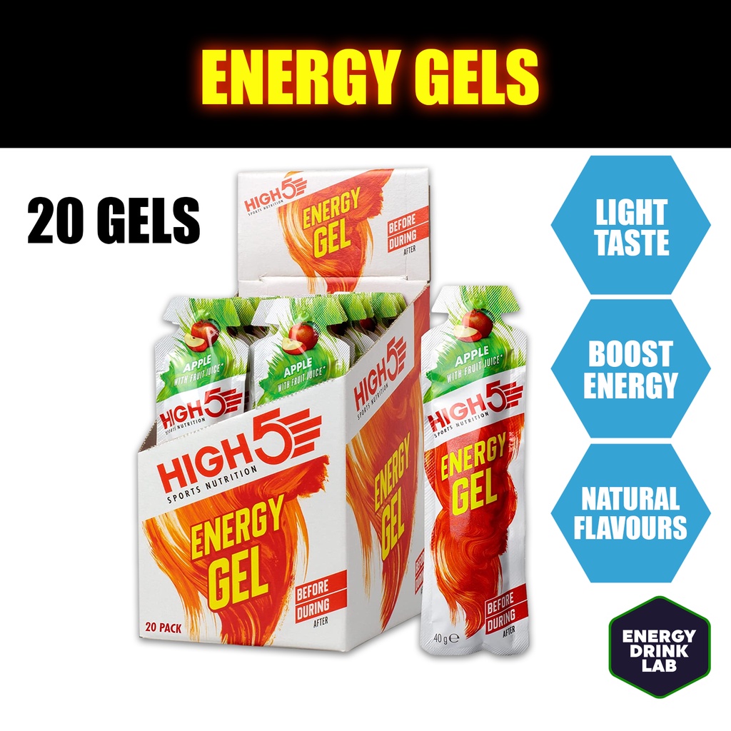 High5 Energy Gel 20 Pack (Select Flavour) | Shopee Singapore
