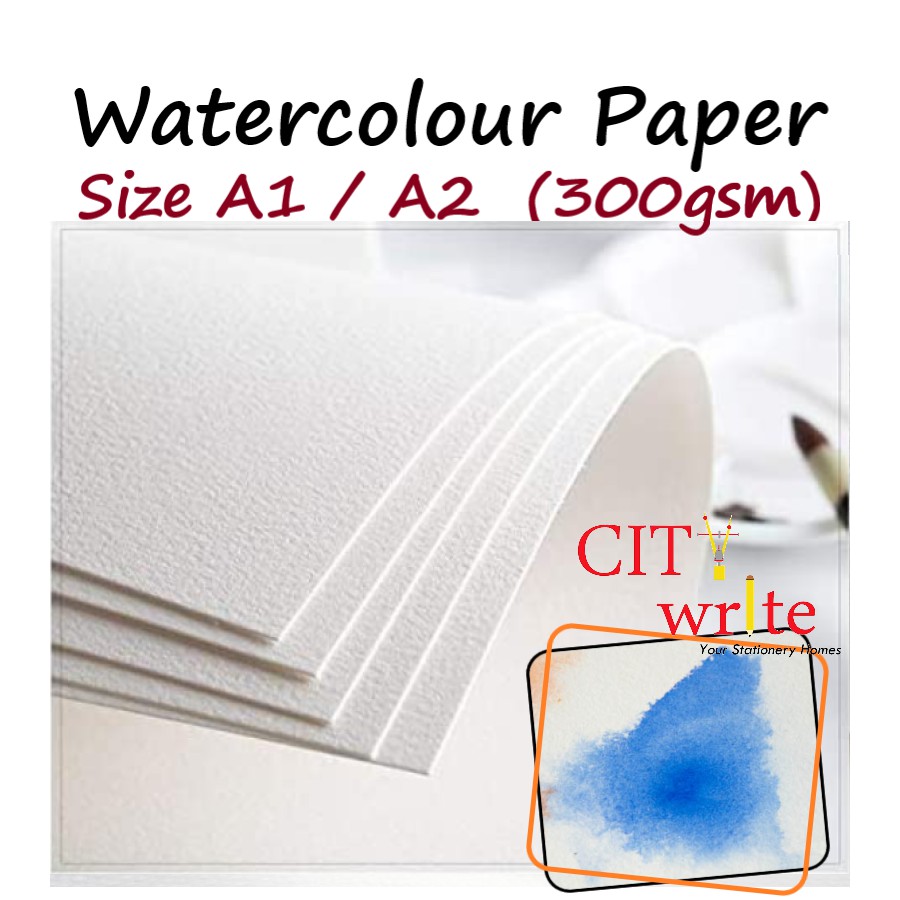 Loose sheets 100% Cellulose Acid Free Watercolor Painting Paper Art ...