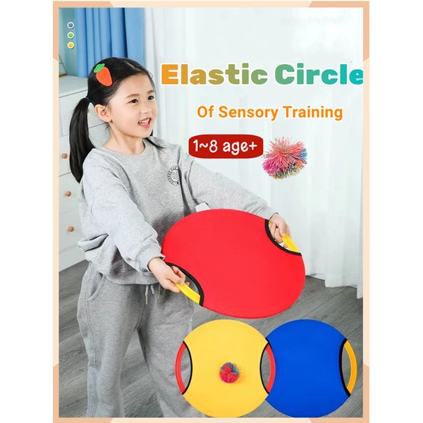 Children's sensory training toy Kids Elastic Ring Throwing Catching ...