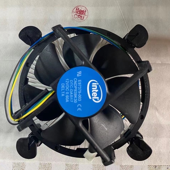 Intel Cpu fan for LGA 775 1150 1151 1155 1156 1200 CPU Copper ...