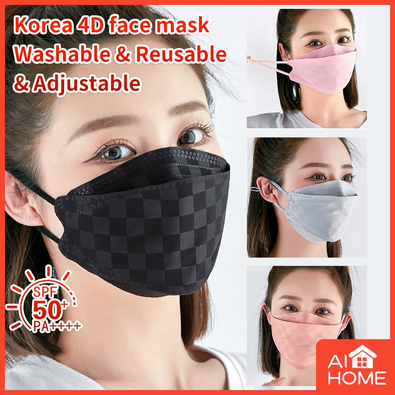 2022 New summerAdult women men Korea mask 3D Ultra-thin and breathable ...