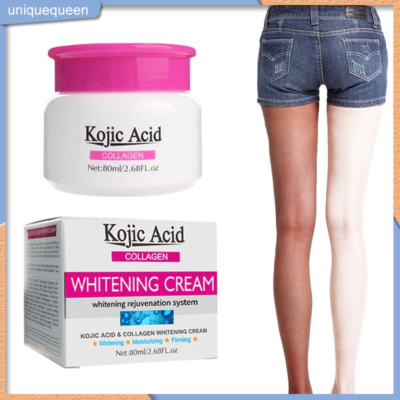UNIQ- KOJIC ACID & COLLAGEN WHITENING FACE CREAM /Whitening Cream ...