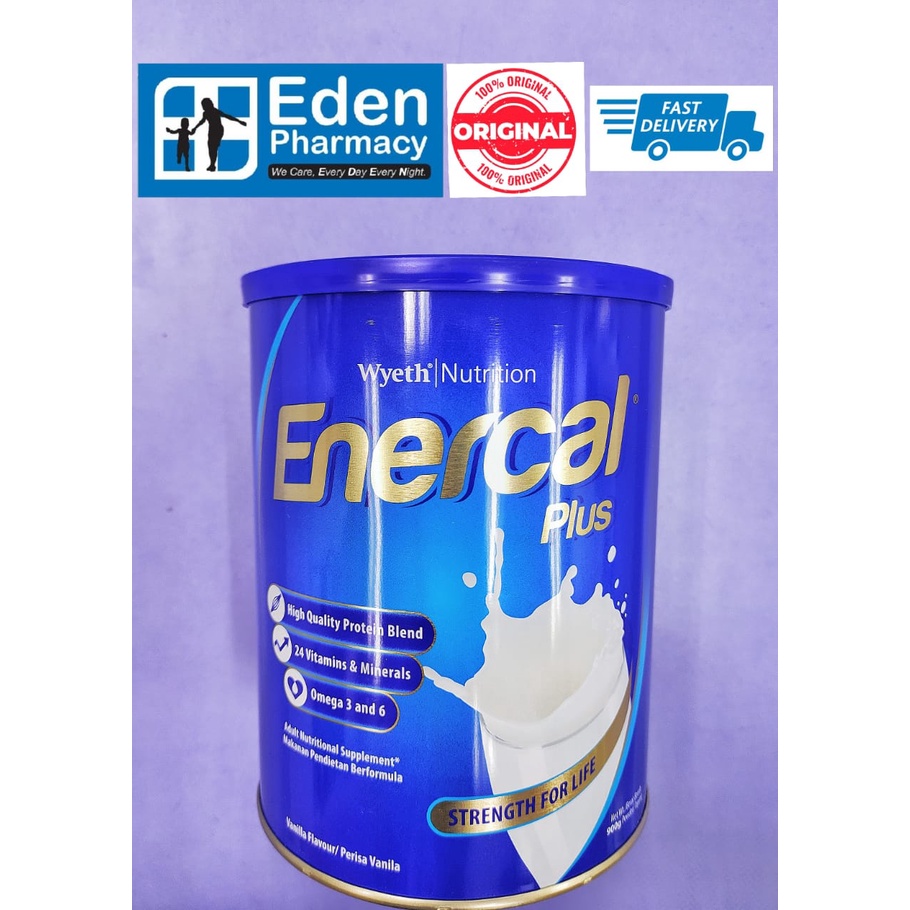Enercal Plus Vanilla Milk Powder ( 850g ) | Shopee Singapore