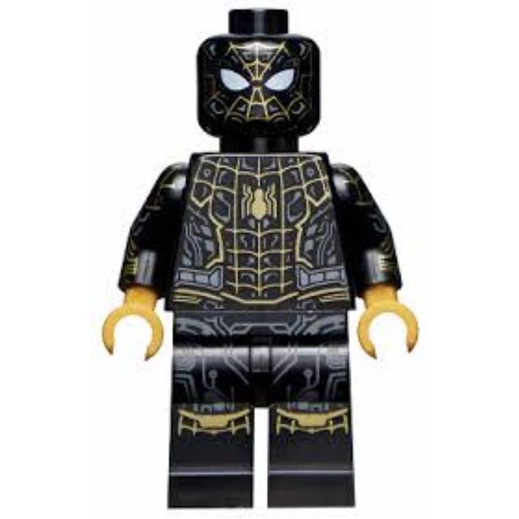 [KSG] Lego Marvel Spiderman Black and Gold Suit | Shopee Singapore