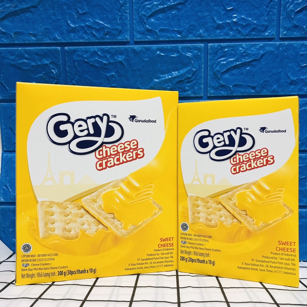 Gery Cheese Crackers (200gr / 300gr) | Shopee Singapore