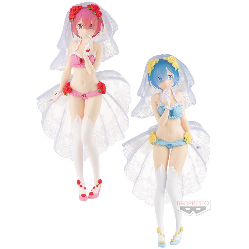 Re:Zero kara Hajimeru Isekai Seikatsu-Ram/Rem-EXQ Figure (Banpresto) | Shopee Singapore