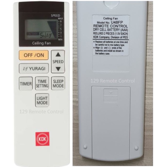 Kdk Ceiling Fan Remote Control Singapore | Shelly Lighting