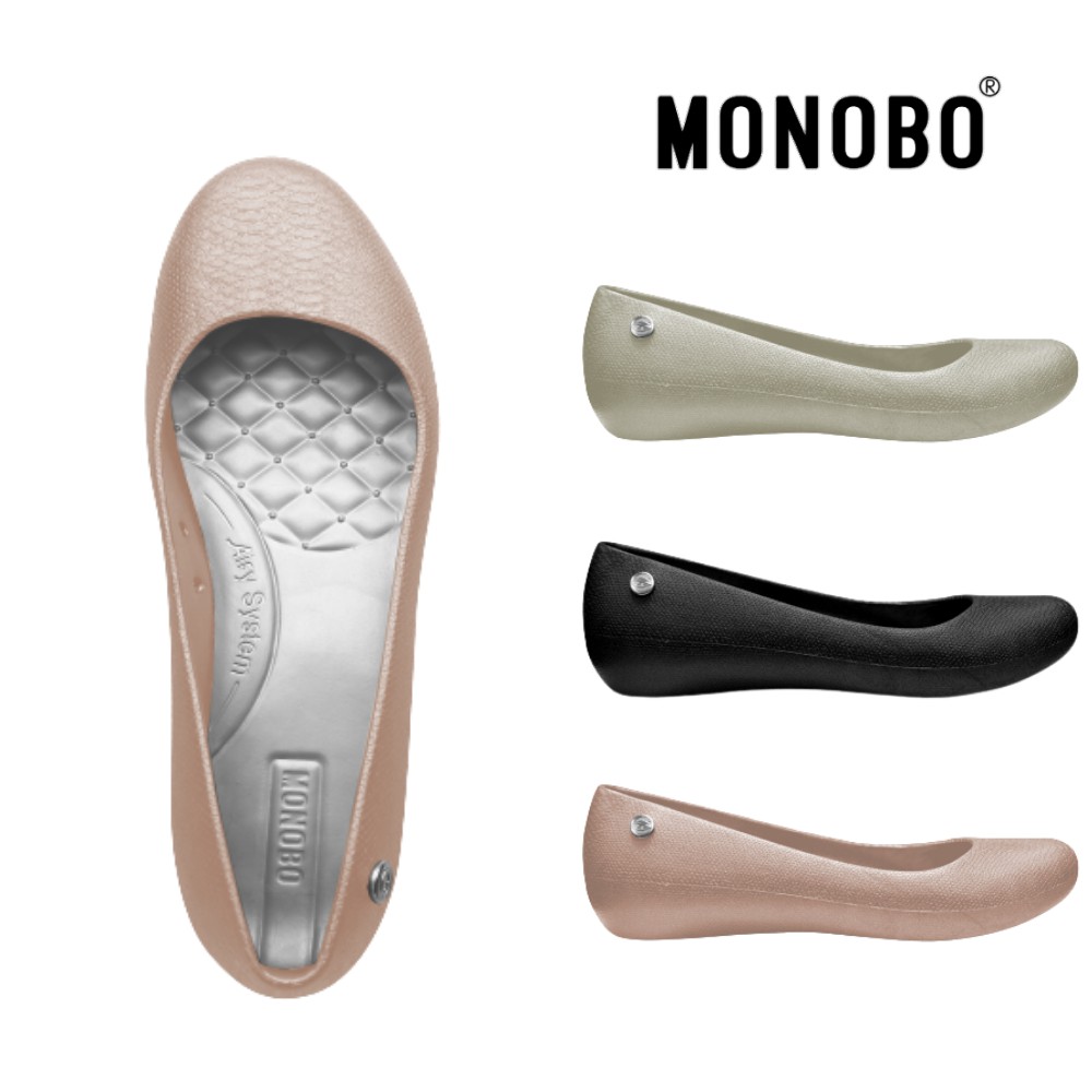 Monobo Signature Emma 2 Kasut Perempuan Lady Flat Shoes - 3 Colors ...