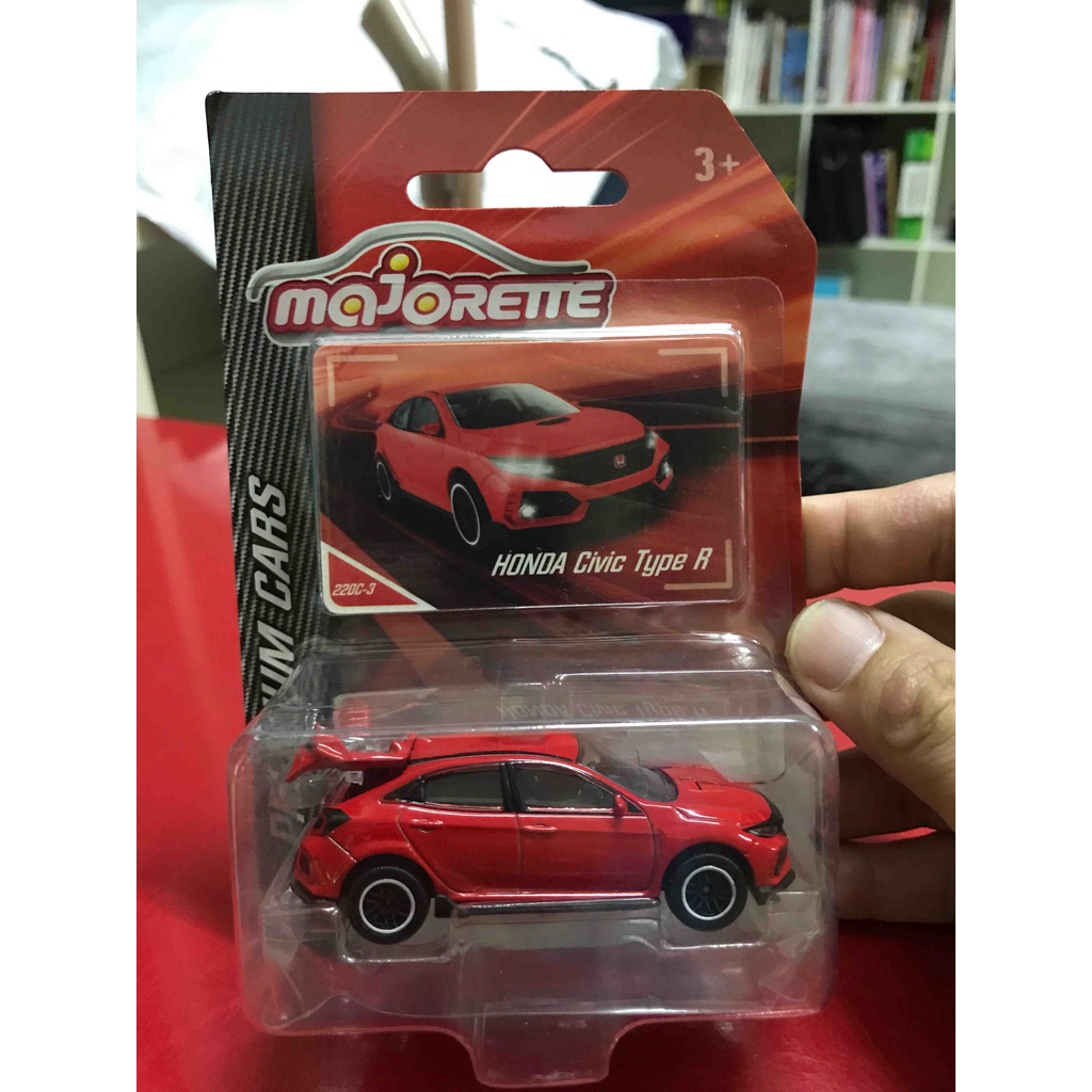 Majorette Diecast1: 64 Scale Diecast - Honda Civic Type R (RED ...