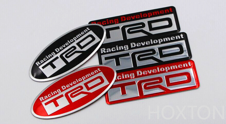 TRD car sticker Camry modified car label Corolla New Reiz trunk ...