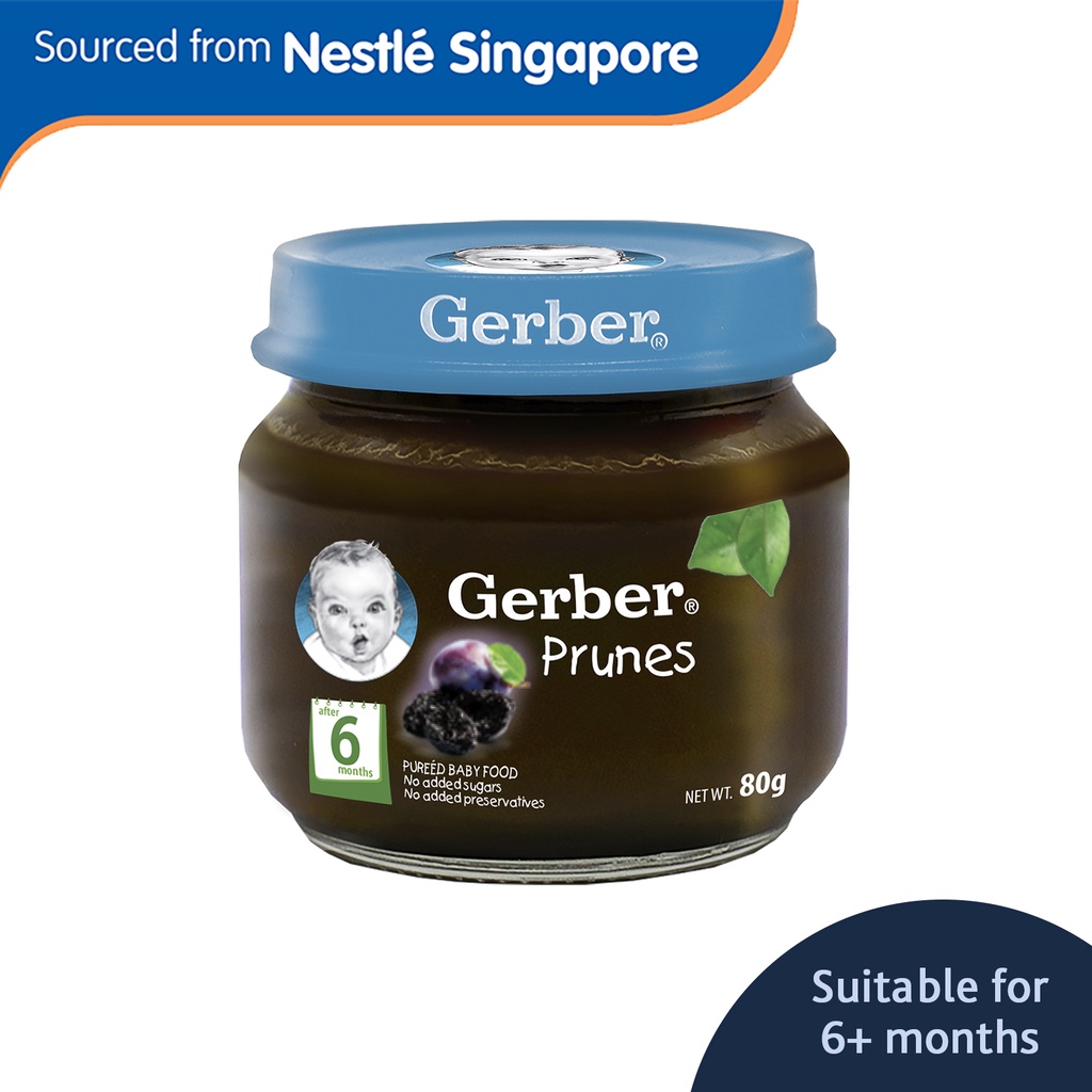 Gerber® 1St Foods 80G:Prunes | Shopee Singapore