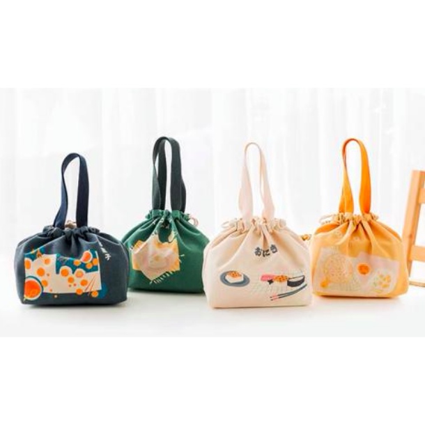 Japanese Style Meal Bag Lunch Bento Takeaway Office School | Shopee ...